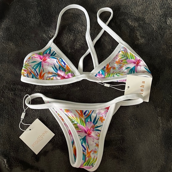 Posh Pua | Swim | Posh Pua Kainalu Set In Maui White | Poshmark